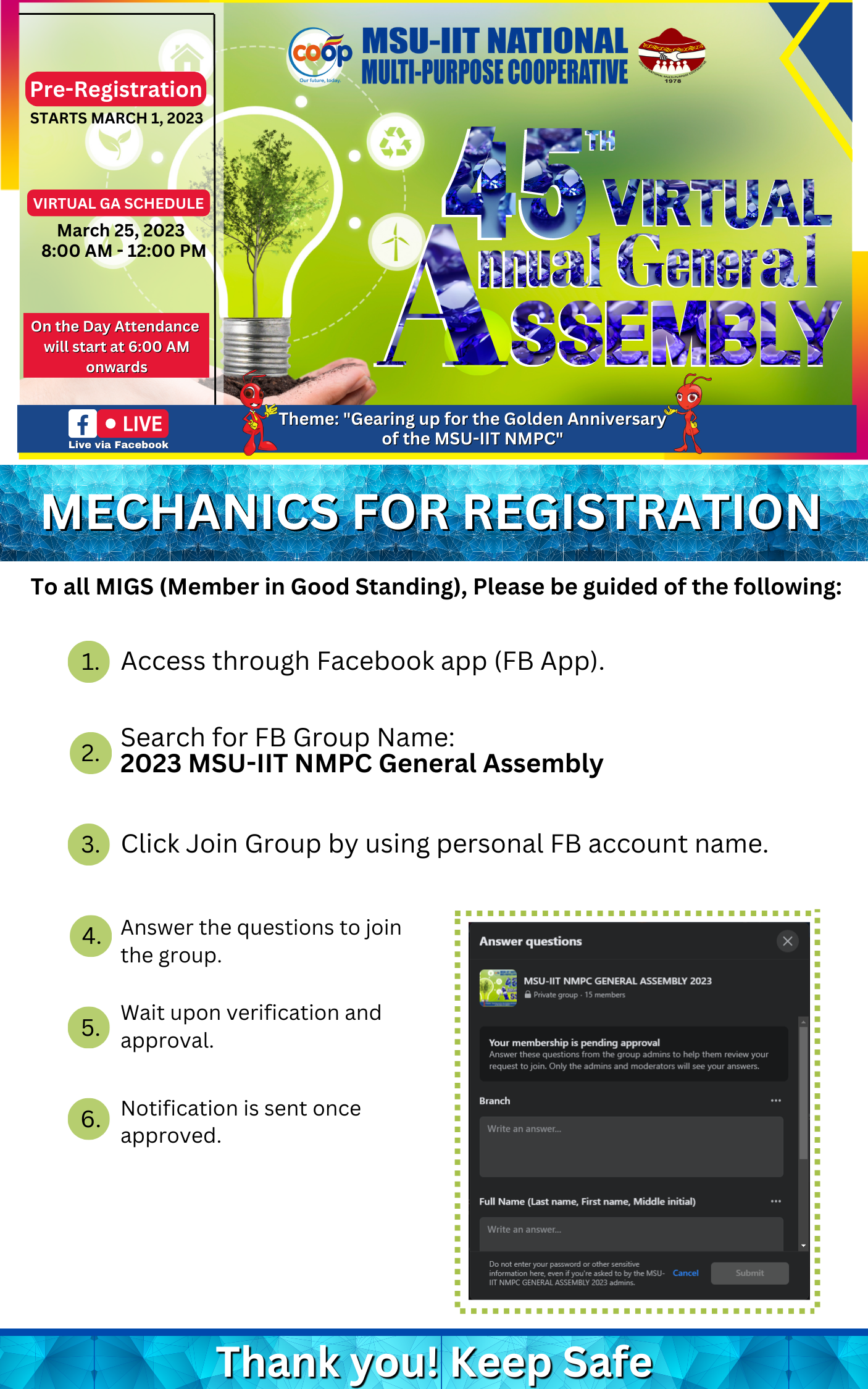 MSU-IIT Multi-Purpose Cooperative » News - 45th Annual General Assembly