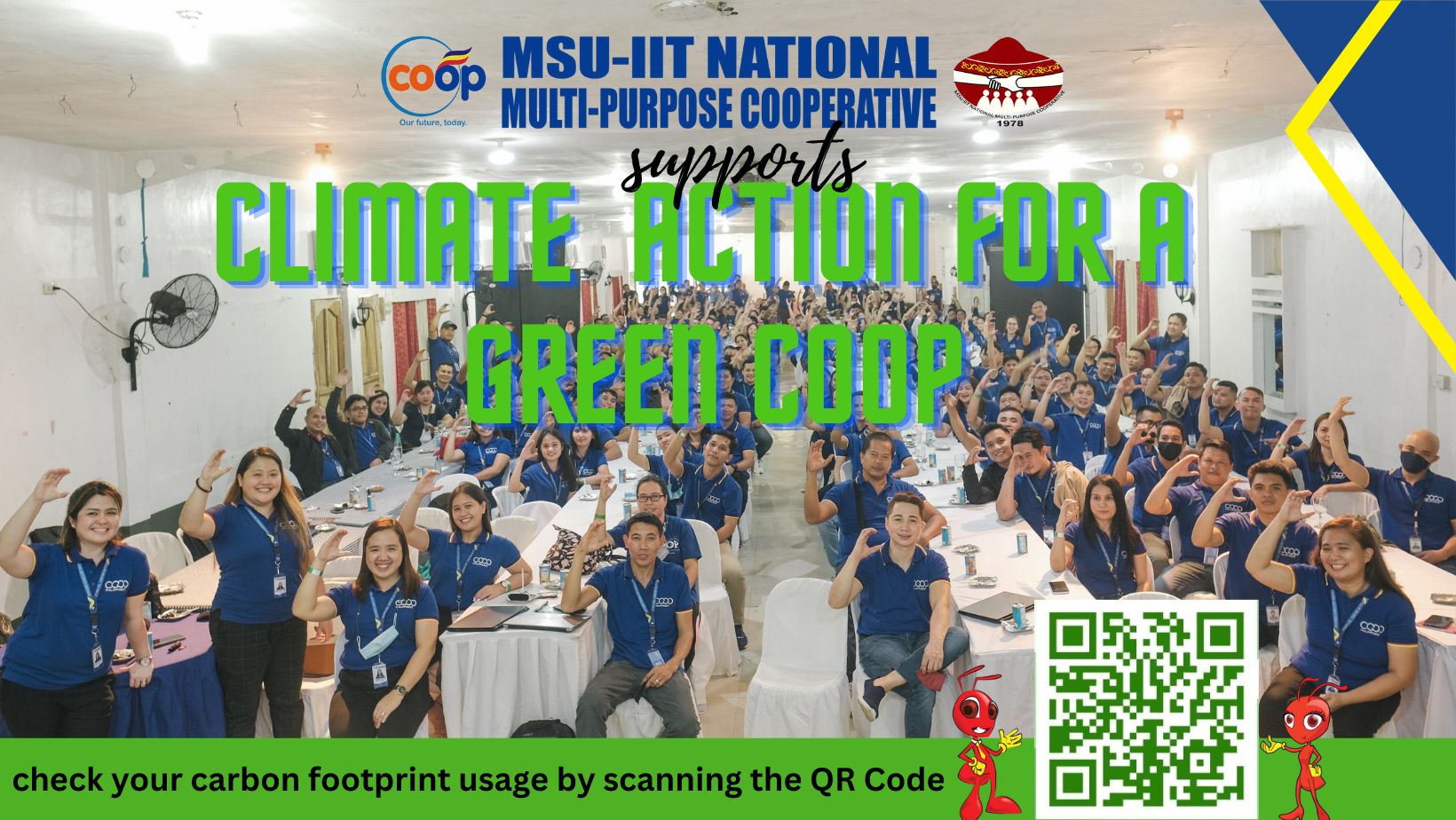 MSU-IIT Multi-Purpose Cooperative » News - Climate Action for a Green Coop